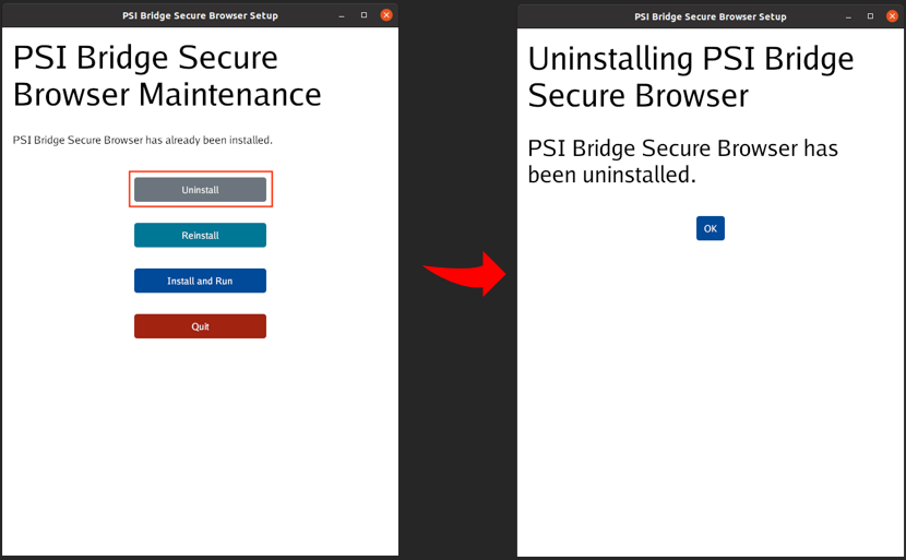 HOW TO UNINSTALL PSI BRIDGE SECURE BROWSER – TCN Helpdesk Support