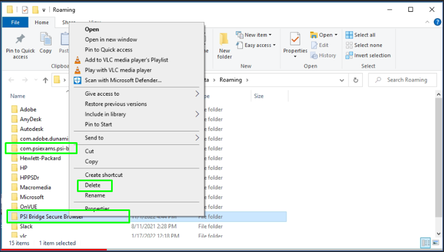 HOW TO UNINSTALL PSI BRIDGE SECURE BROWSER – PSI Support